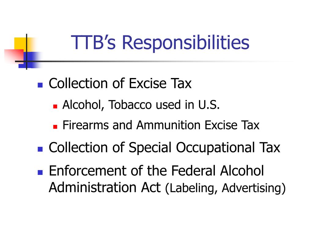 PPT - Alcohol and Tobacco Tax and Trade Bureau U.S. Dept. of the ...