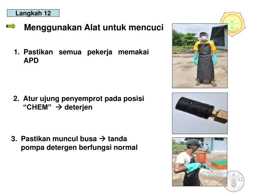 PPT - SOP Penggunaan dan Perawatan Alat Semprot Bertekanan Tinggi ...