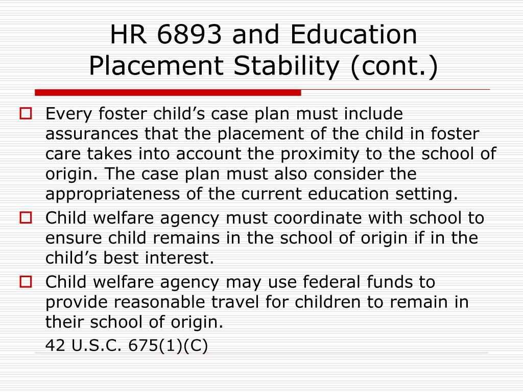PPT - Meeting the Educational Needs of Children and Youth Who Are in ...