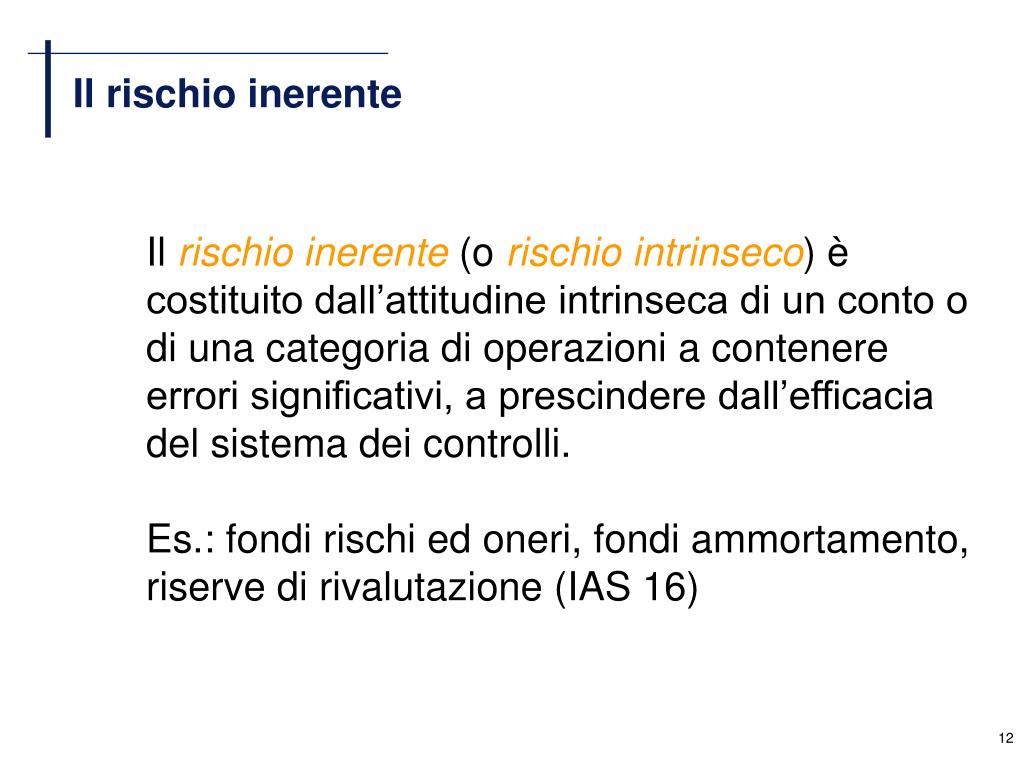 PPT - Gli strumenti per la pianificazione della revisione: l’analytical ...