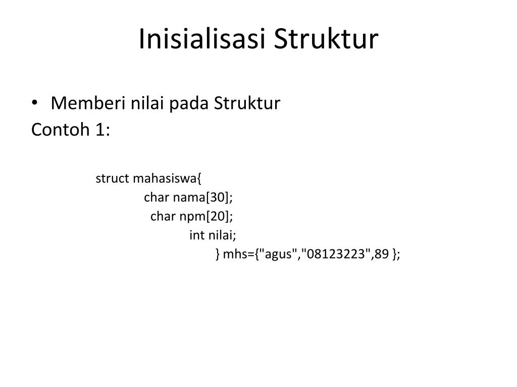 PPT - STRUKTUR PowerPoint Presentation, free download - ID:3883640