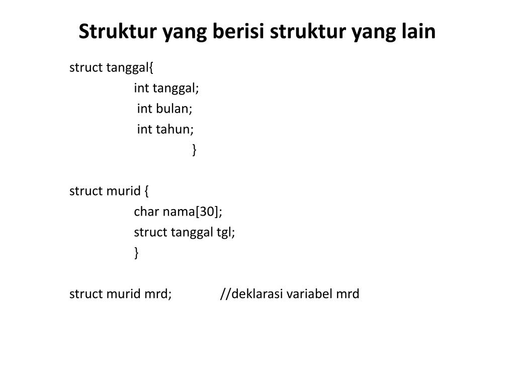 PPT - STRUKTUR PowerPoint Presentation, free download - ID:3883640