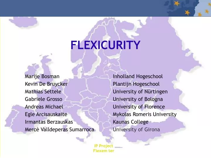 PPT - FLEXICURITY PowerPoint Presentation, free download - ID:3884813