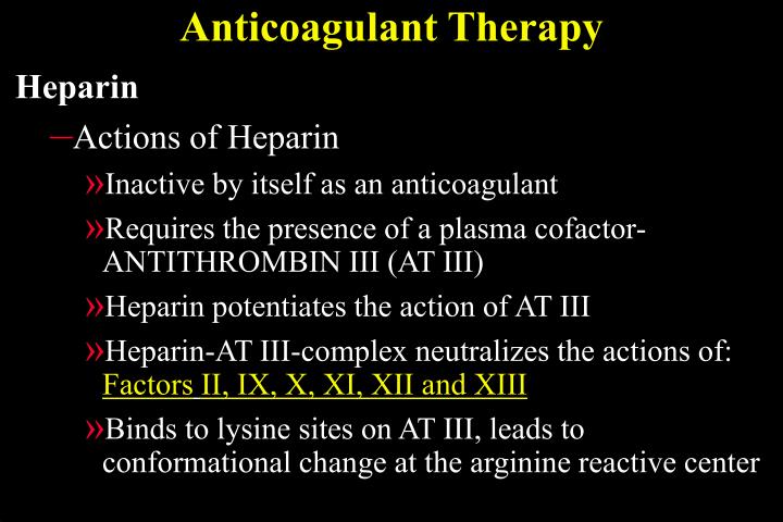 PPT - Heparin PowerPoint Presentation - ID:3885755