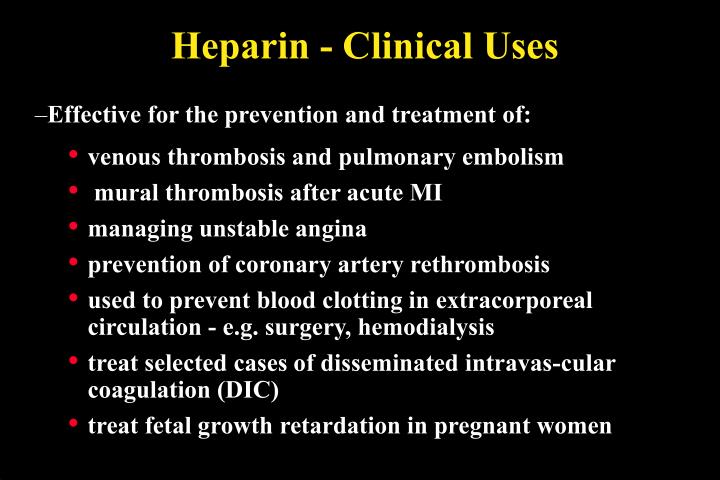 PPT - Heparin PowerPoint Presentation - ID:3885755