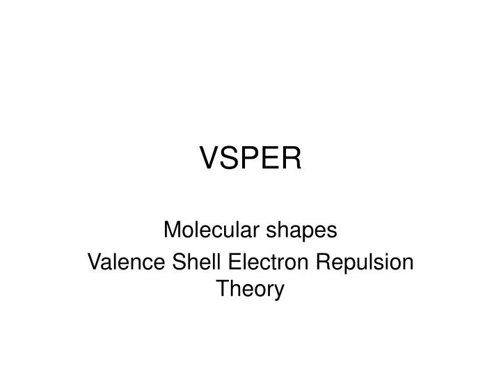 PPT - VSPER PowerPoint Presentation, free download - ID:3886755