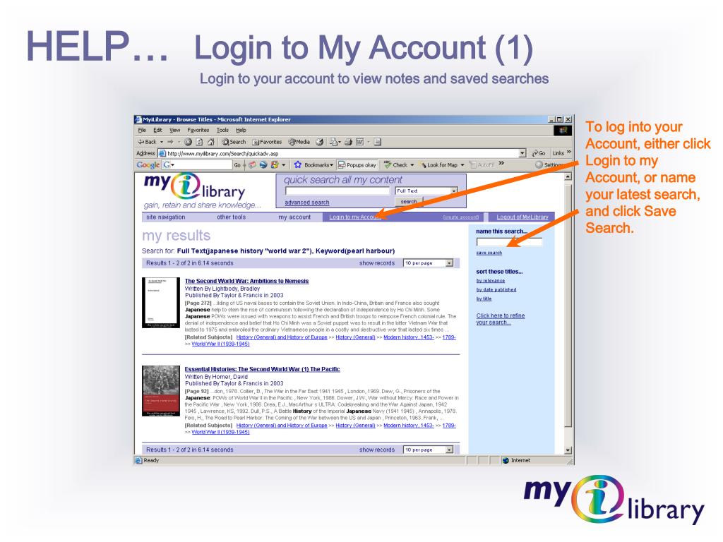 PPT - Login PowerPoint Presentation, free download - ID:3889817