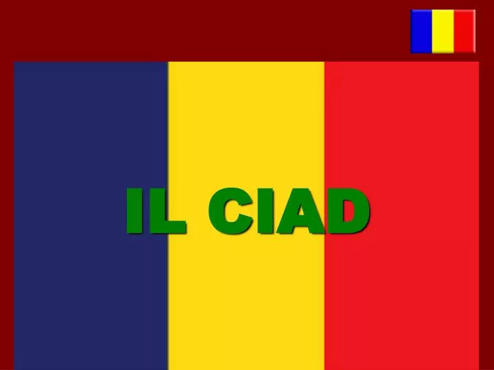 PPT - IL CIAD PowerPoint Presentation, free download - ID:3890241