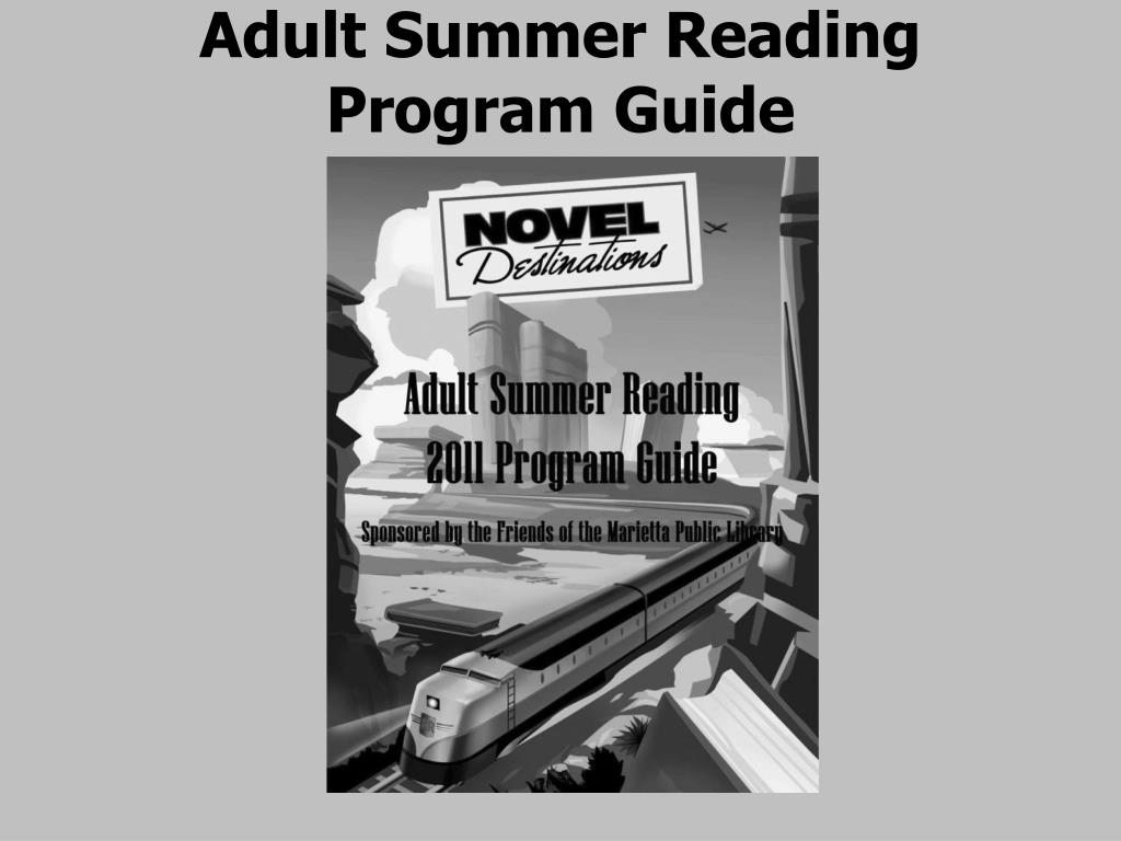 PPT - Adult Summer Reading Prizes & Incentives Andrea Adkins Washington ...
