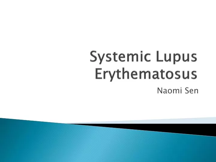 PPT - Systemic Lupus Erythematosus PowerPoint Presentation, free ...