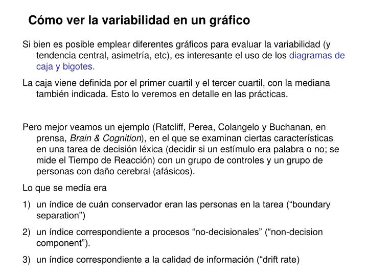 PPT - Concepto de variabilidad PowerPoint Presentation - ID:3892126