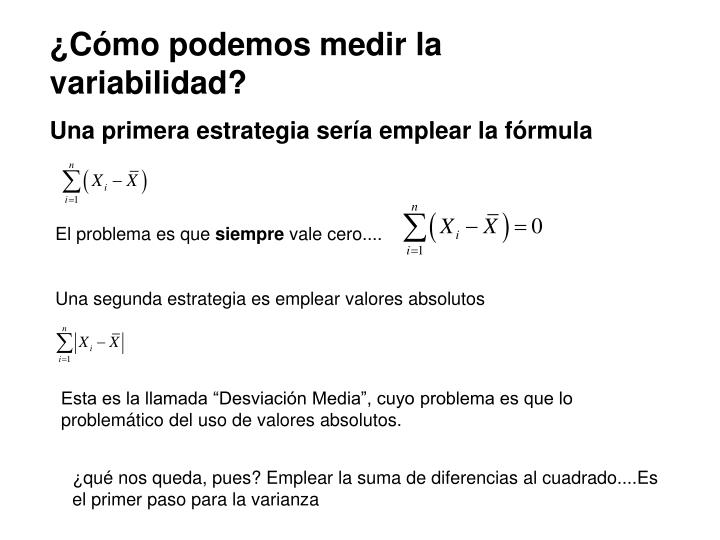 PPT - Concepto de variabilidad PowerPoint Presentation - ID:3892126