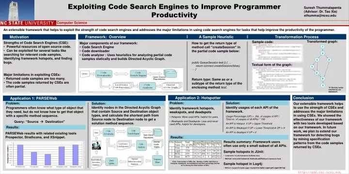 PPT - Exploiting Code Search Engines to Improve Programmer Productivity PowerPoint Presentation ...