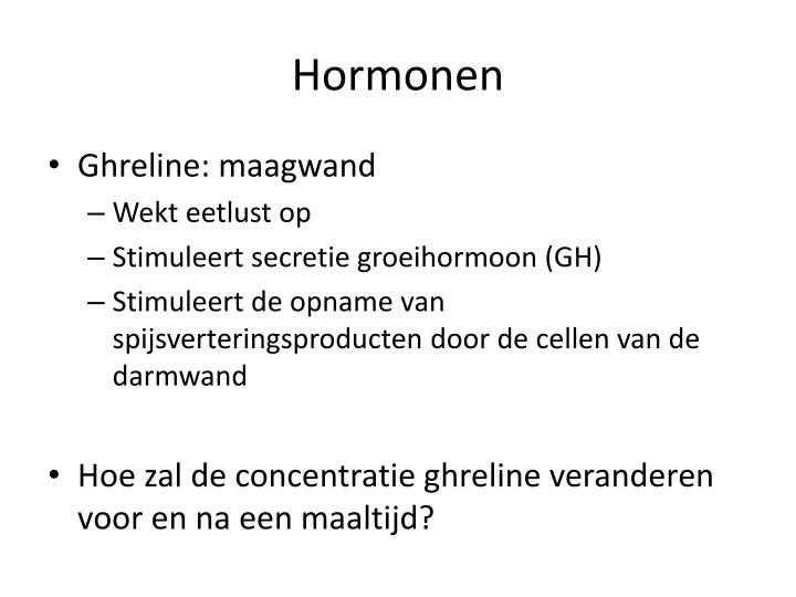 PPT - Voeding en vertering PowerPoint Presentation - ID:3892709