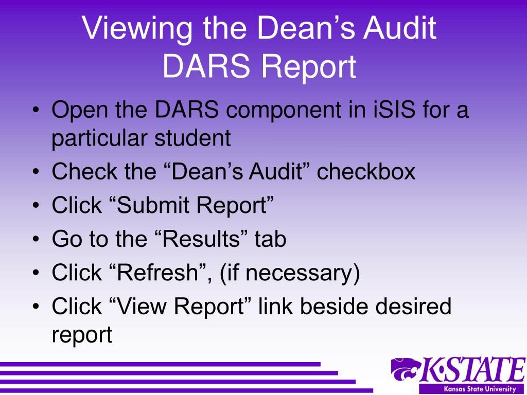 PPT - iSIS: Dean’s Office Staff Role PowerPoint Presentation, free ...