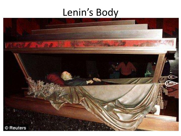 Vladimir Lenin Body Conservationist