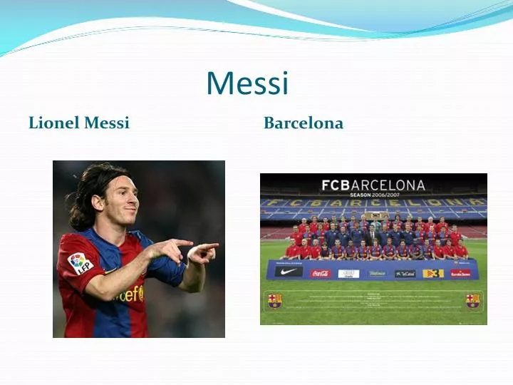 PPT - Messi PowerPoint Presentation, free download - ID:3895413