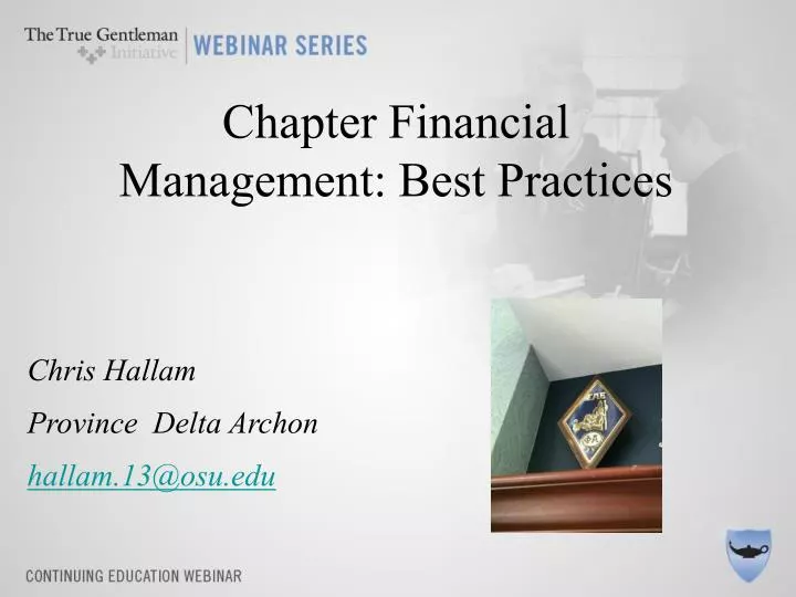 PPT - Chapter Financial Management: Best Practices PowerPoint ...