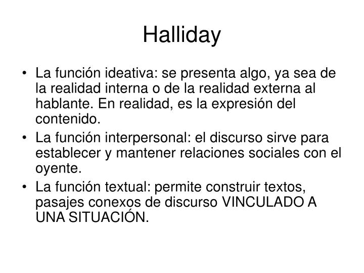 PPT - 3.3 Las funciones del lenguaje PowerPoint Presentation - ID:3896617