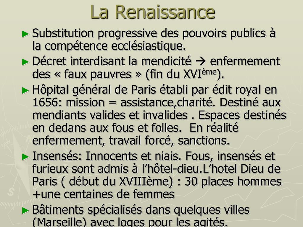 PPT Histoire De La Maladie Mentale Et De La Psychiatrie PowerPoint