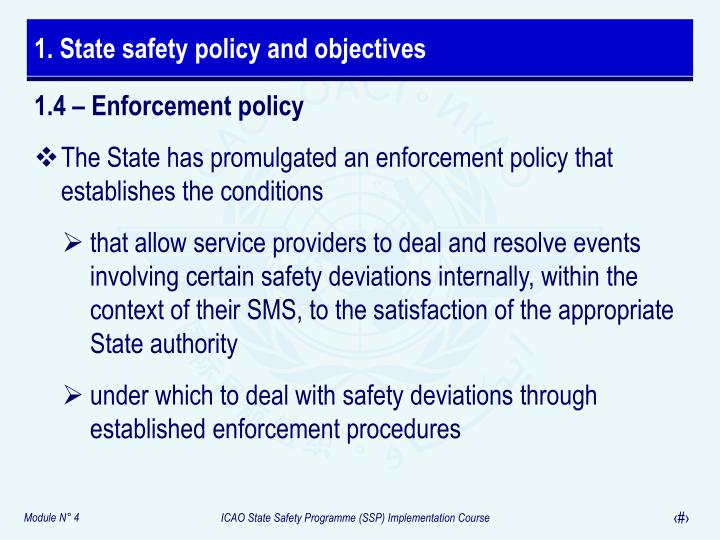 PPT - Module N° 4 – ICAO SSP framework PowerPoint Presentation - ID:3898828