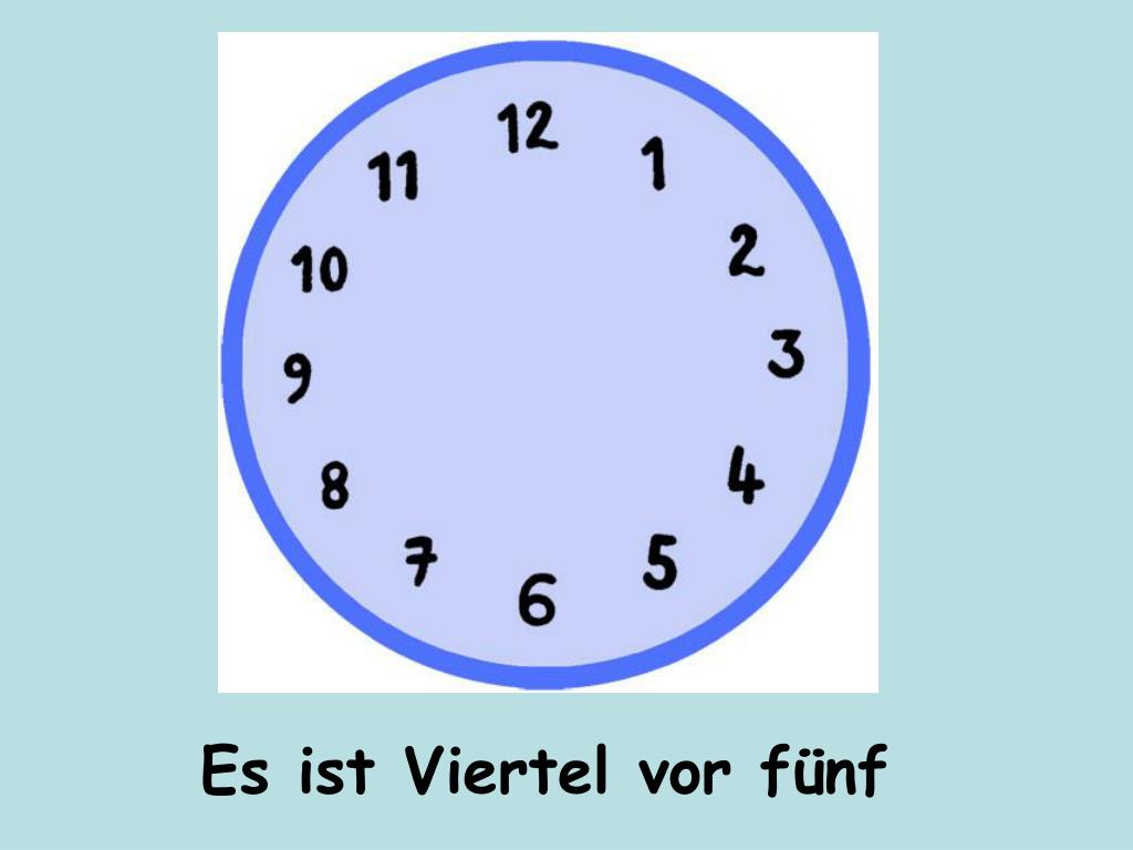 PPT - Wie spät ist es? Wieviel Uhr ist es? PowerPoint Presentation ...