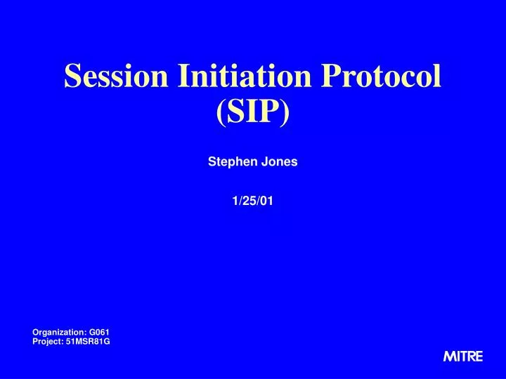 PPT - Session Initiation Protocol (SIP) PowerPoint Presentation, free ...