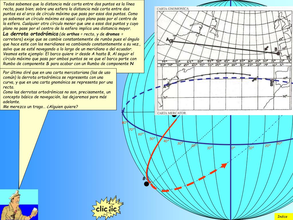 PPT - El compás Rumbo cuadrantal y circular Rumbo Demora Marcación ...