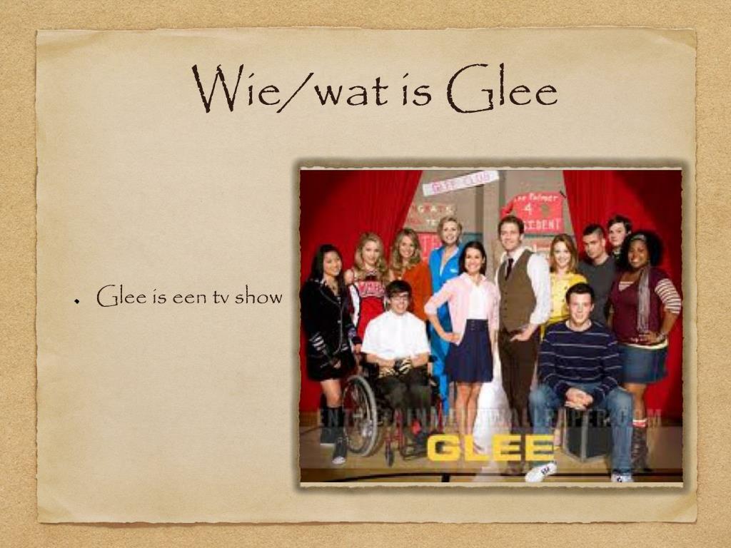 Ppt Glee Powerpoint Presentation Free Download Id 3903562