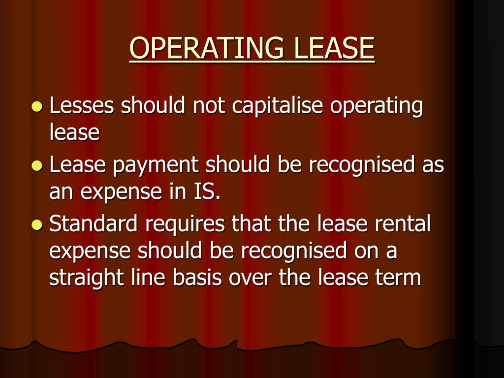 PPT - FINANCIAL LIABILITY: Accounting for Lease by the lessee ...