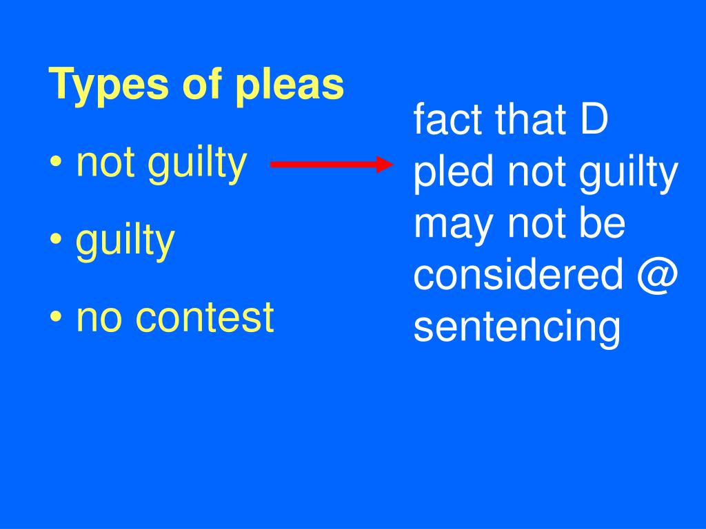 PPT - Pleas & Plea Negotiations in NC Superior Court PowerPoint ...