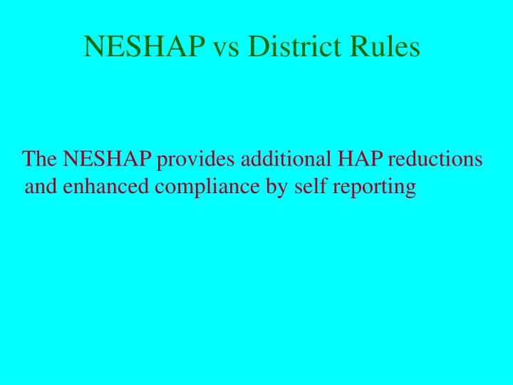 PPT - NESHAP info sources PowerPoint Presentation - ID:3905897