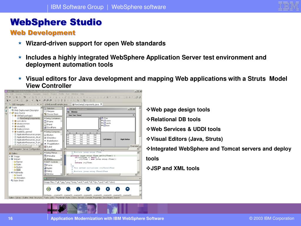 PPT - Application Modernization with IBM WebSphere Studio PowerPoint ... PPT - Application Modernization with IBM WebSphere Studio PowerPoint ...