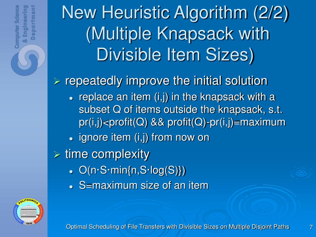 Ppt Optimal Scheduling Of File Transfers With Divisible Sizes On Multiple Disjoint Paths
