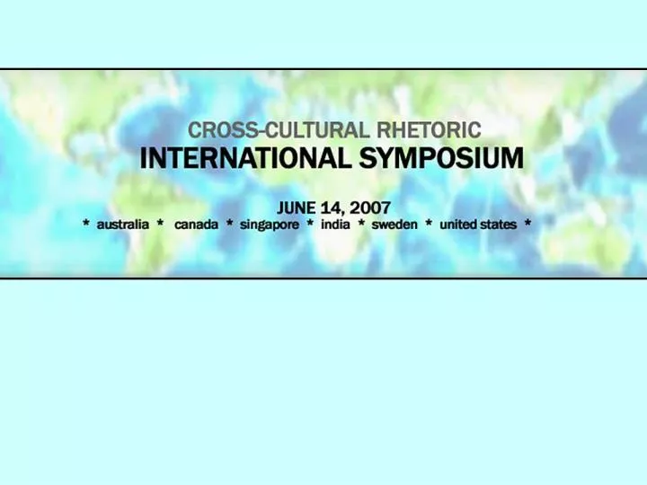 PPT - International Symposium Program PowerPoint Presentation, free ...