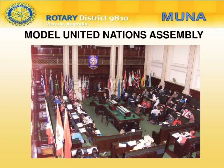 PPT - MODEL UNITED NATIONS ASSEMBLY PowerPoint Presentation, free ...