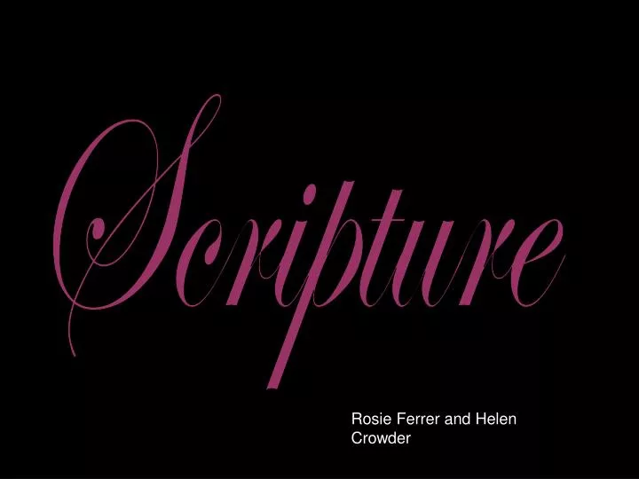 PPT - Scripture PowerPoint Presentation, free download - ID:3907617
