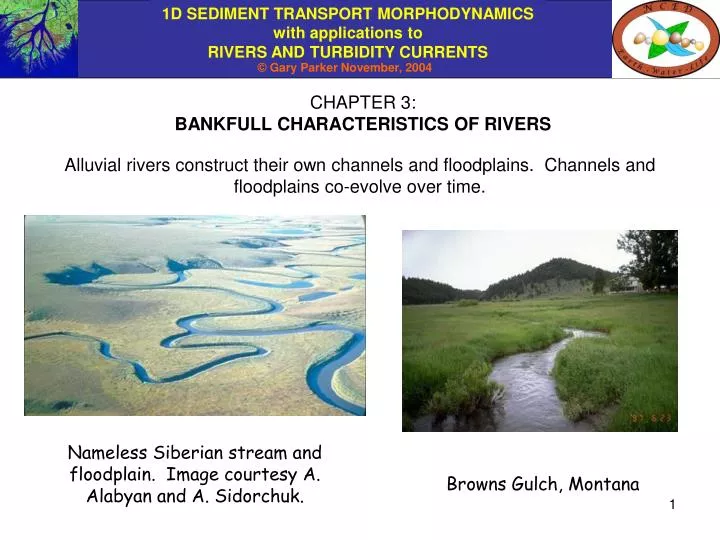 PPT - CHAPTER 3: BANKFULL CHARACTERISTICS OF RIVERS PowerPoint ...