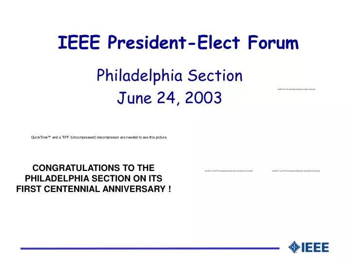 PPT - IEEE President-Elect Forum PowerPoint Presentation, free download ...