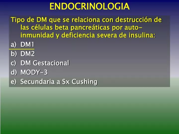 PPT - Son criterios Dx de DM; excepto: Síntomas clásicos de diabetes ...