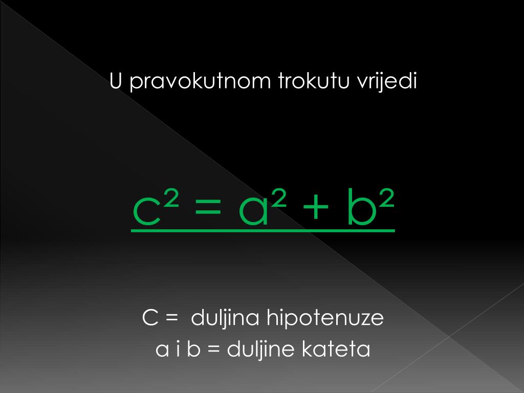 PPT - PITAGORIN POUČAK NA TERENU PowerPoint Presentation, free download ...