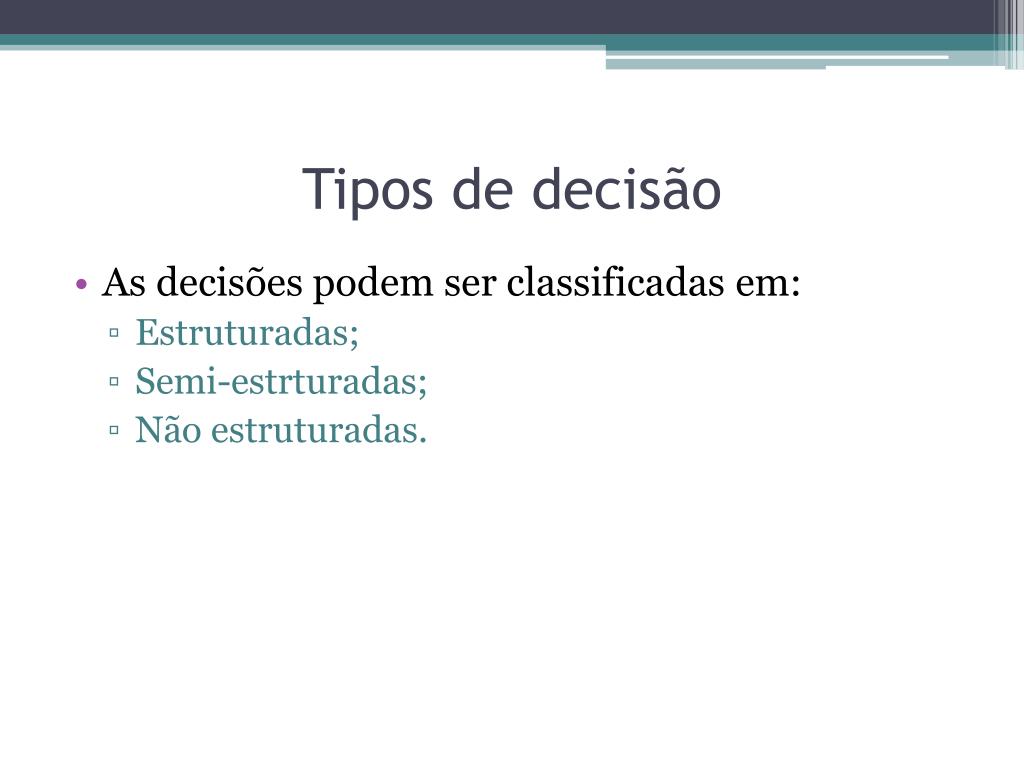 Ppt Tomada De Decisão E Sistemas De Informação Powerpoint