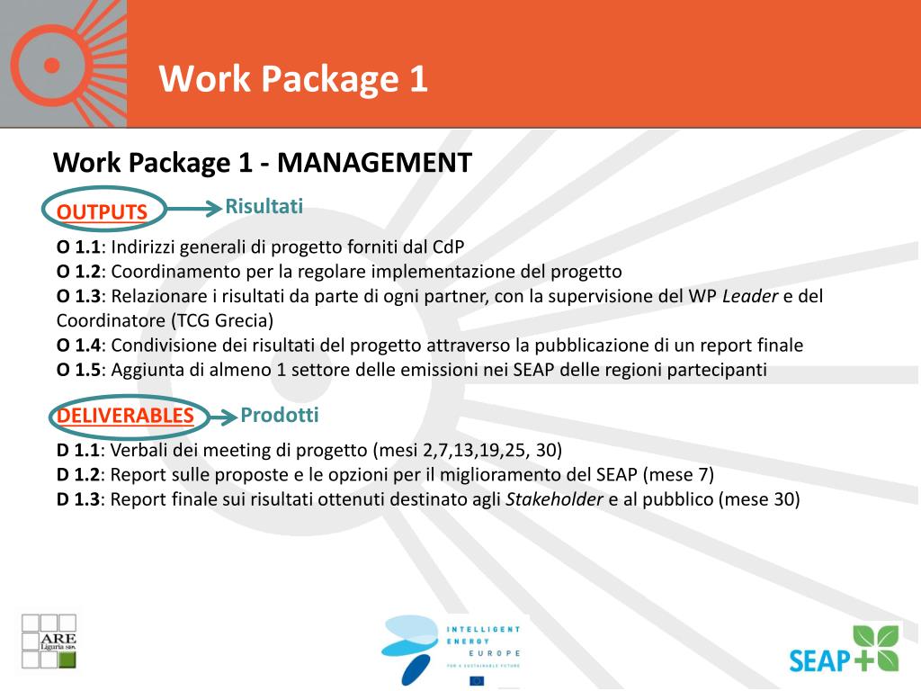 PPT - Il Progetto Europeo IEE “SEAP PLUS” PowerPoint Presentation, free download - ID:3912764