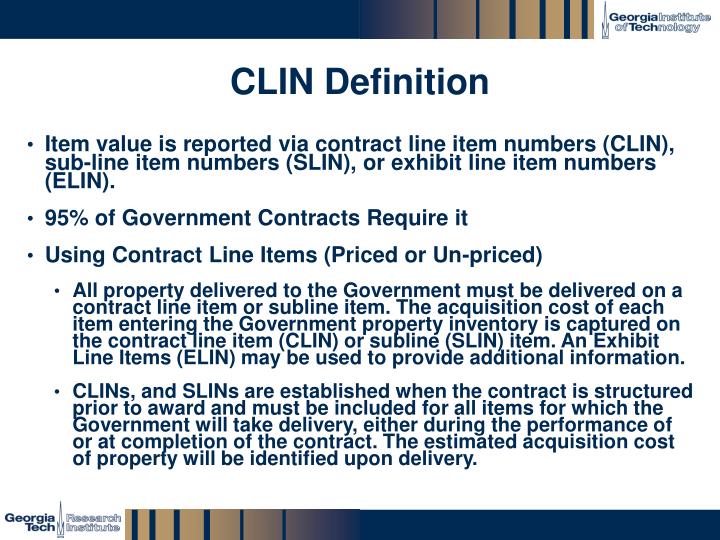 PPT - CLIN/ACRN/Billing PAT PowerPoint Presentation - ID:3913784