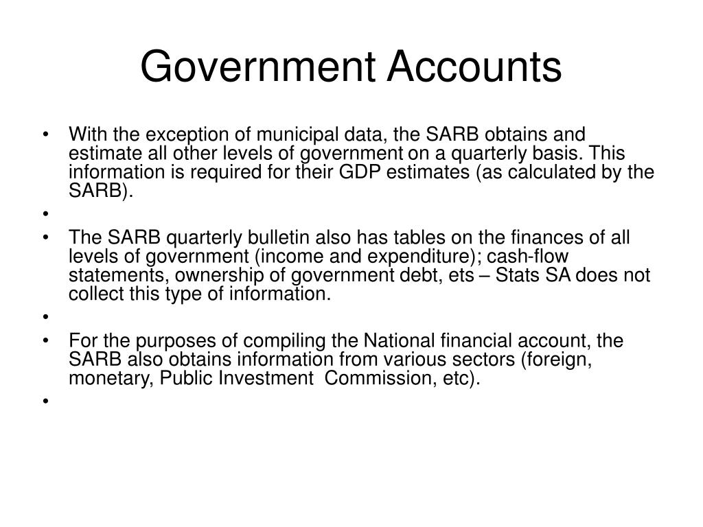 PPT - Organization of Economic Statistics Statistics South Africa ...