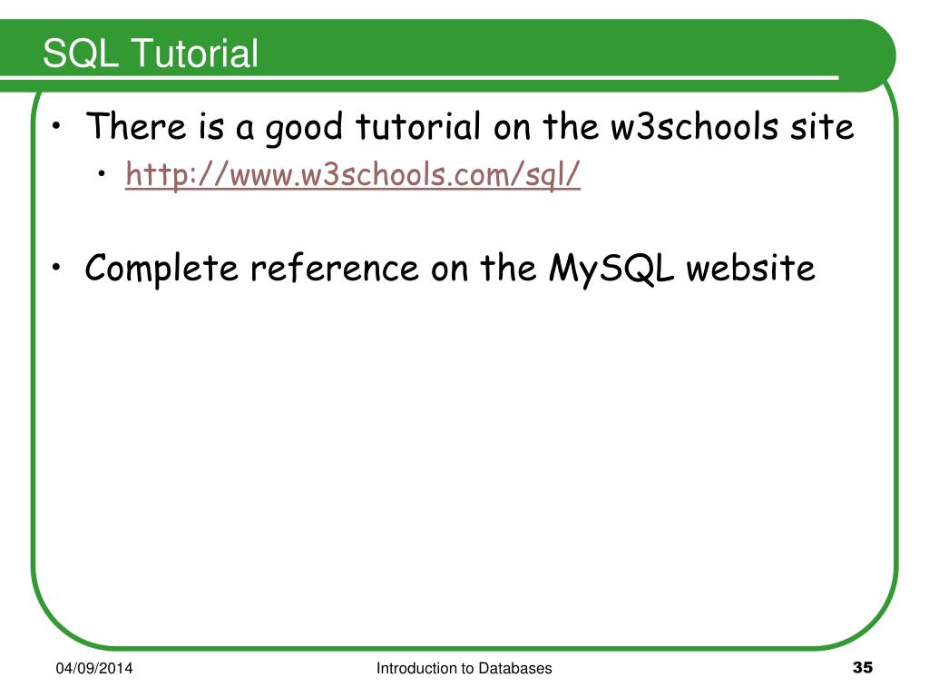 Ppt F27db Introduction To Database Systems Lecture 2 Using Relational Databases Powerpoint 6832