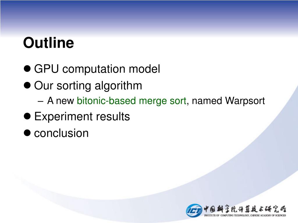 Ppt High Performance Comparison Based Sorting Algorithm On Many Core Gpus Powerpoint