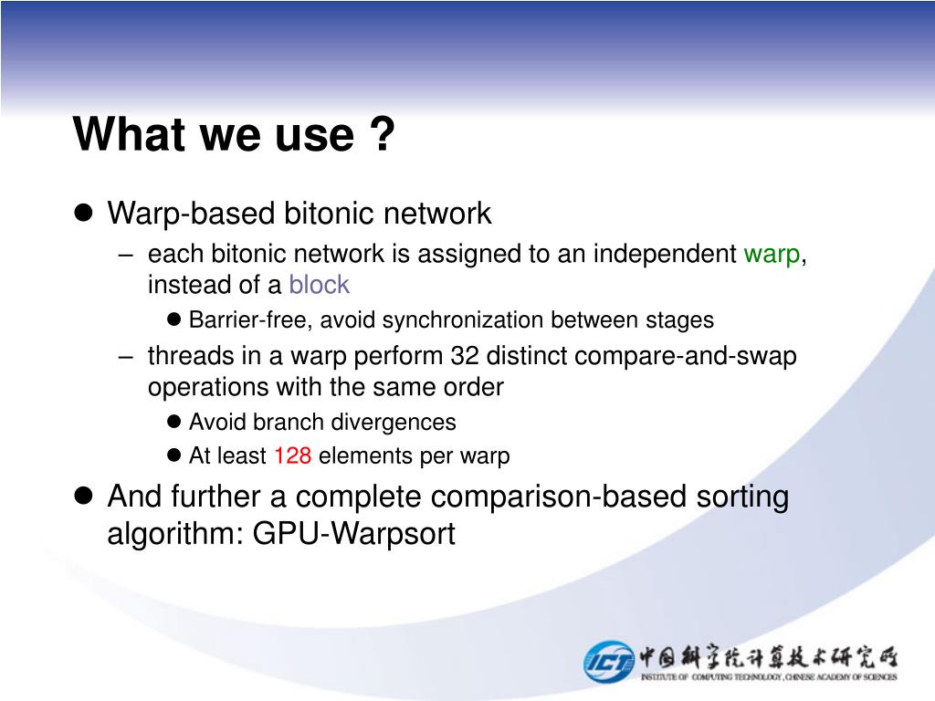 Ppt High Performance Comparison Based Sorting Algorithm On Many Core Gpus Powerpoint