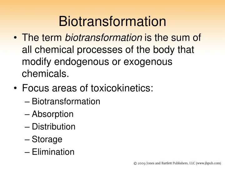 PPT - Chapter 9 Biotransformation PowerPoint Presentation - ID:3916125