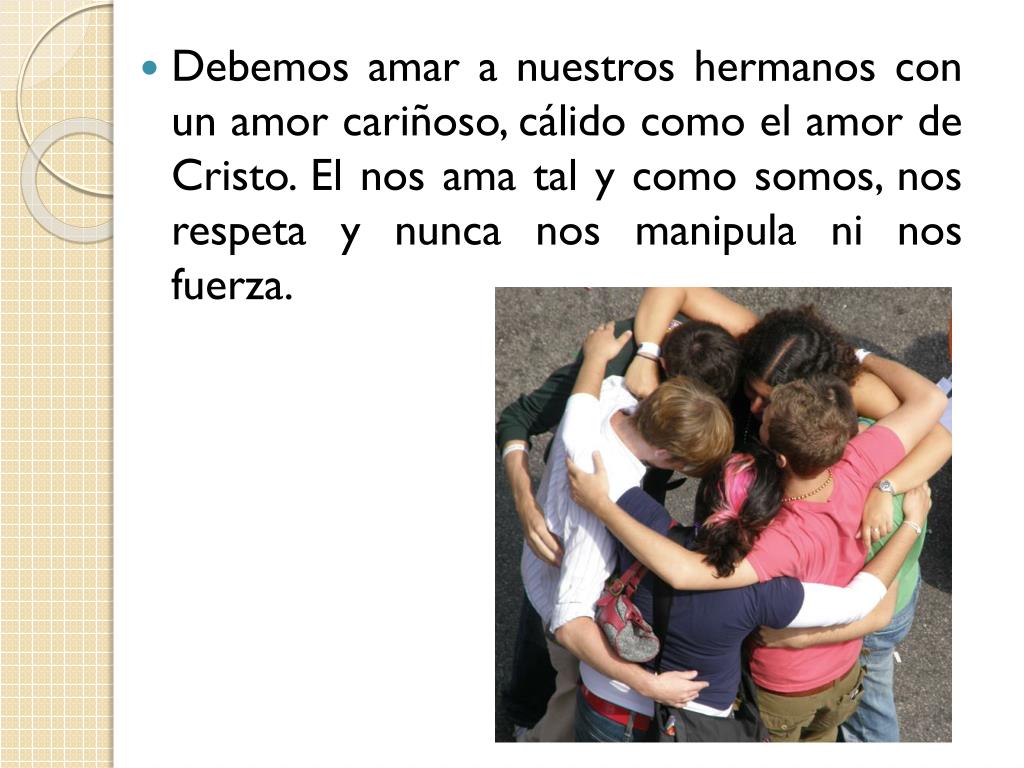 PPT - Como demostrar nuestro Amor a los Hermanos PowerPoint ...
